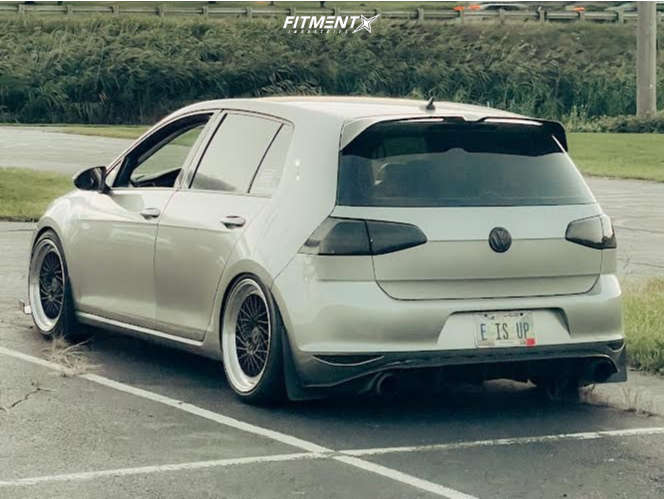 2017 Volkswagen Golf S with 18x8.5 Versus Racing Vs626 and Vercelli ...