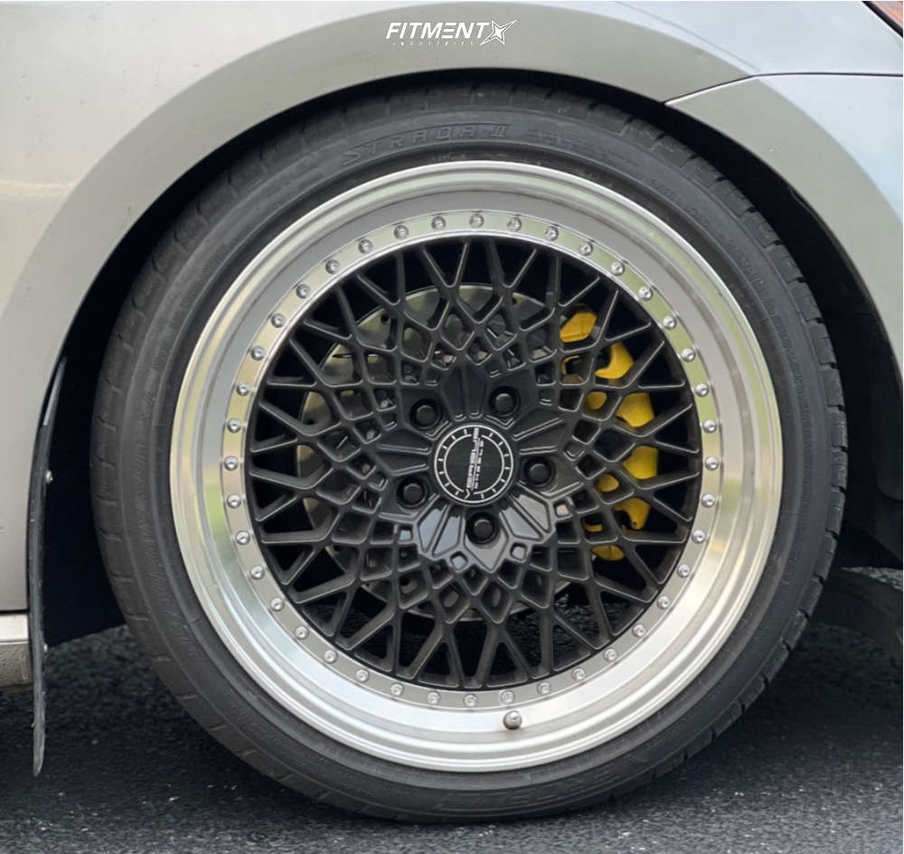 2017 Volkswagen Golf S with 18x8.5 Versus Racing Vs626 and Vercelli ...