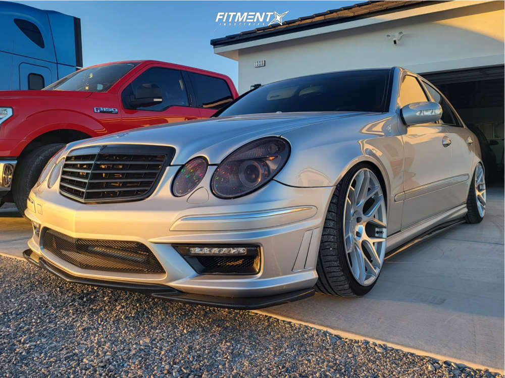 2005 Mercedes-Benz E500 Base with 19x9.5 Aodhan Aff2 and Accelera ...