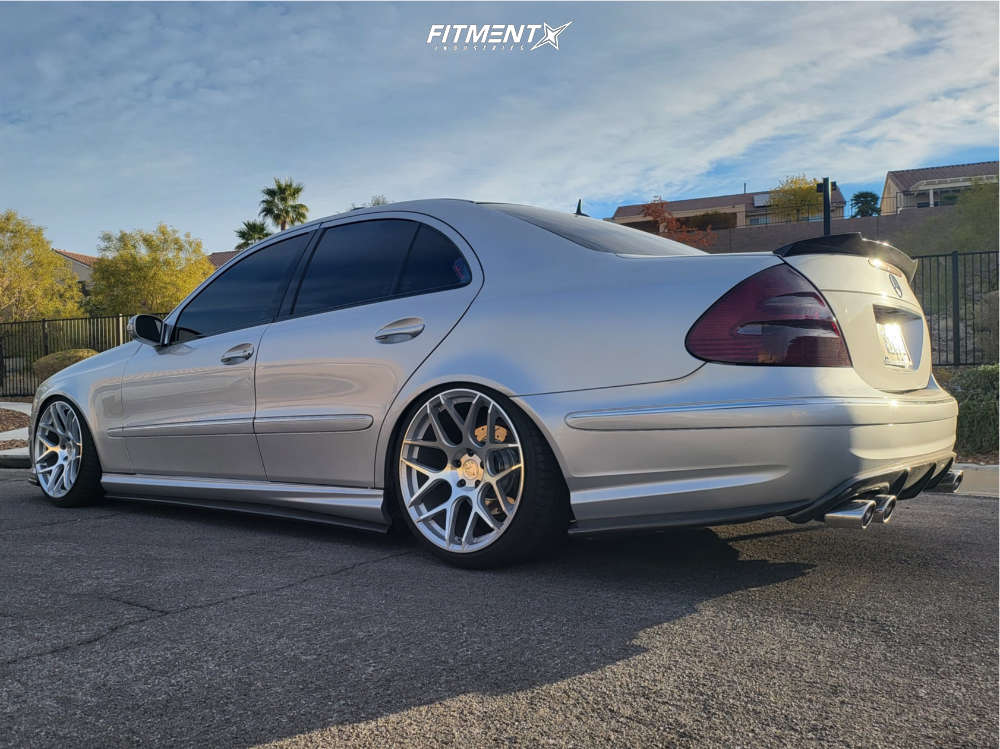 2005 Mercedes-Benz E500 Base with 19x9.5 Aodhan Aff2 and Accelera ...