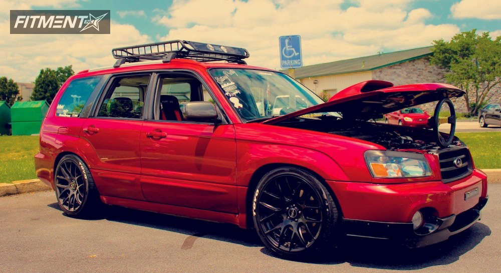 2005 Subaru Forester XT Premium with 18x8.5 Miro Type 111 and Toyo ...
