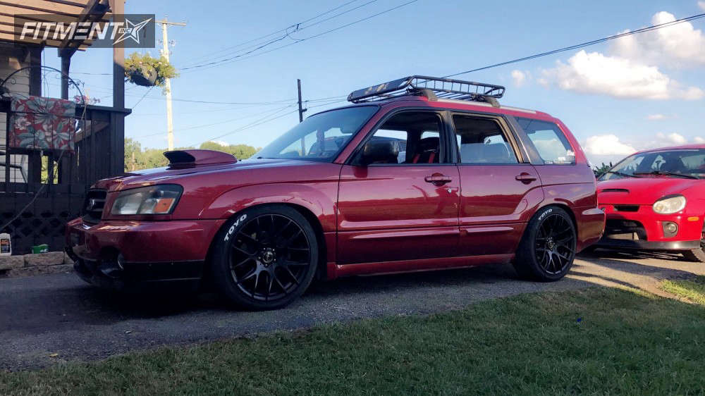 2005 Subaru Forester XT Premium with 18x8.5 Miro Type 111 and Toyo ...