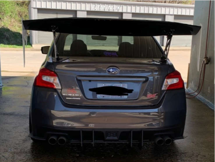 2020 Subaru WRX STI Base with 18x9.5 Anovia Kinetic and Vercelli 255x40 ...