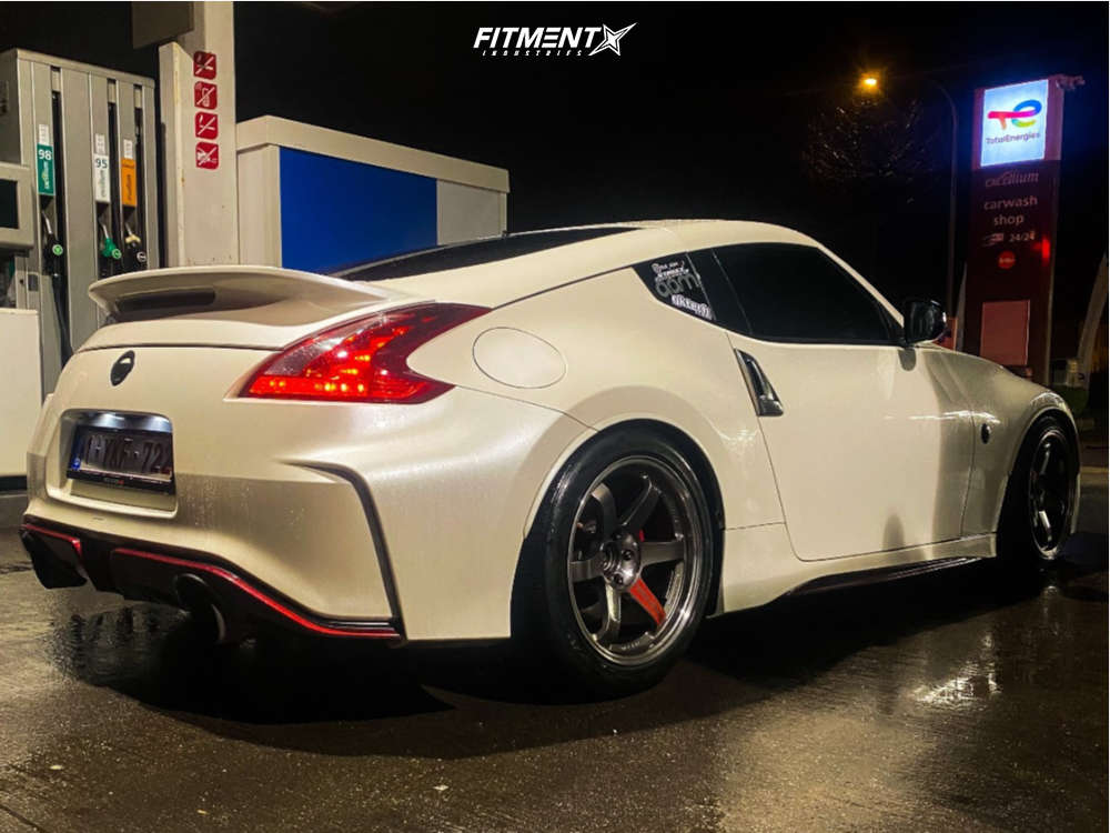 2019 Nissan 370Z Nismo with 18x9.5 Volk Te37SL and Falken 235x40 on ...