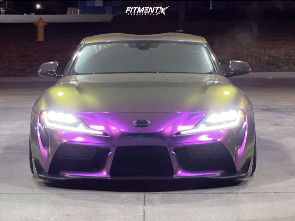 2020 Toyota GR Supra Premium with 18x10.5 Anovia Elder and Falken ...