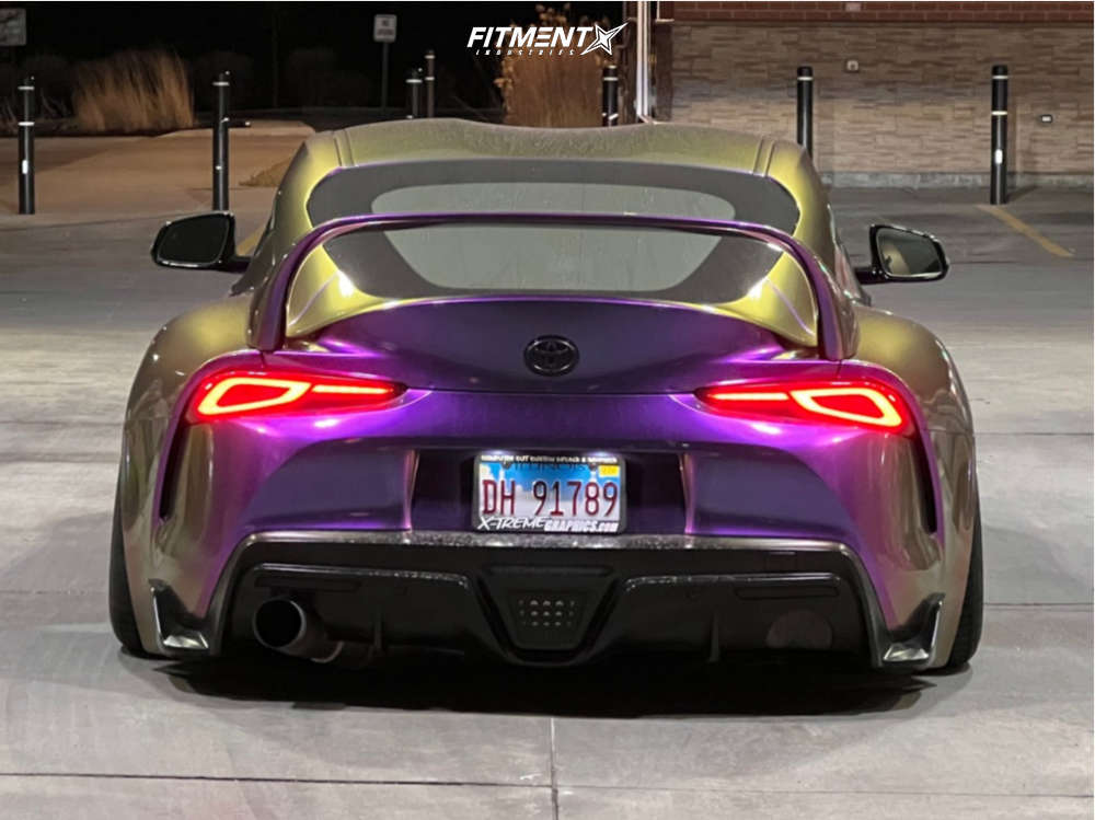 2020 Toyota GR Supra Premium with 18x10.5 Anovia Elder and Falken ...