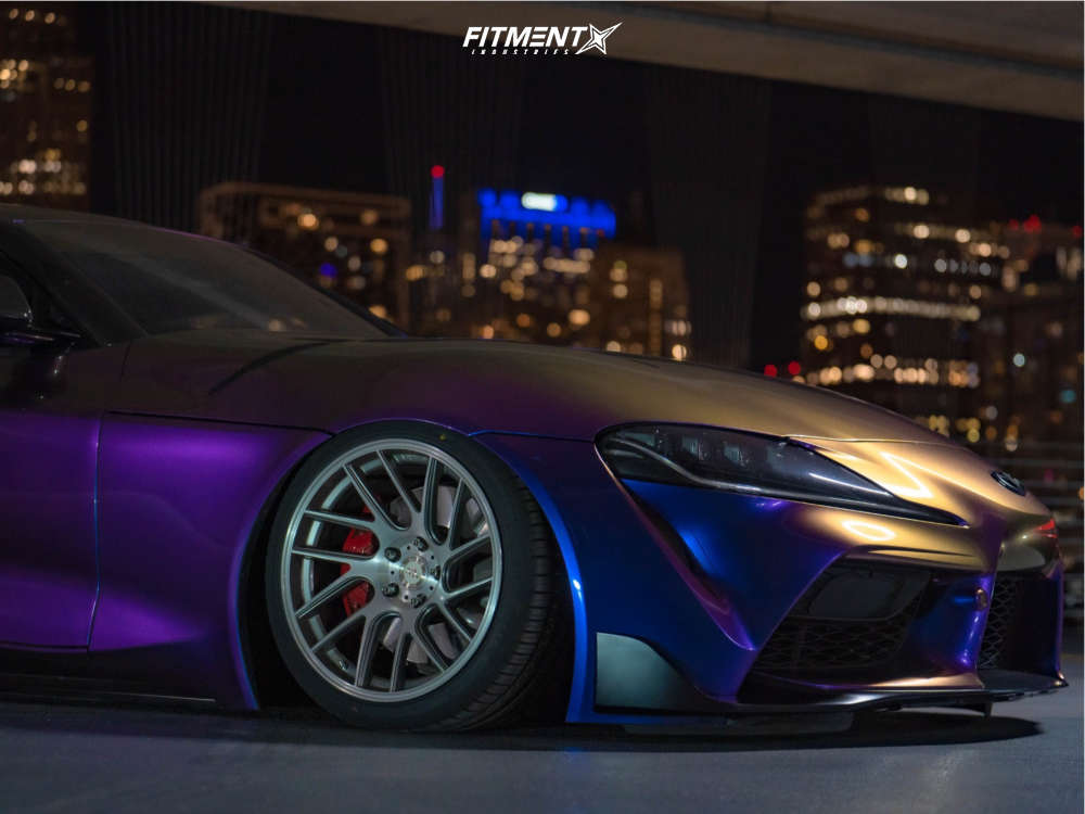 2020 Toyota GR Supra Premium with 18x10.5 Anovia Elder and Falken ...
