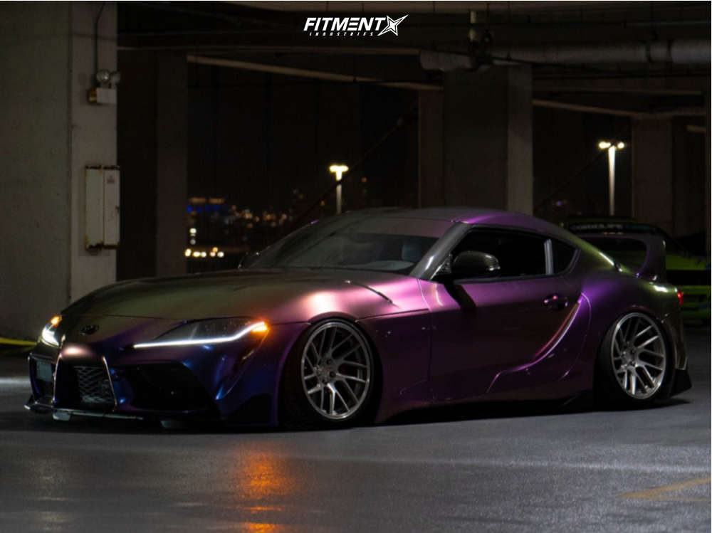 2020 Toyota GR Supra Premium with 18x10.5 Anovia Elder and Falken ...