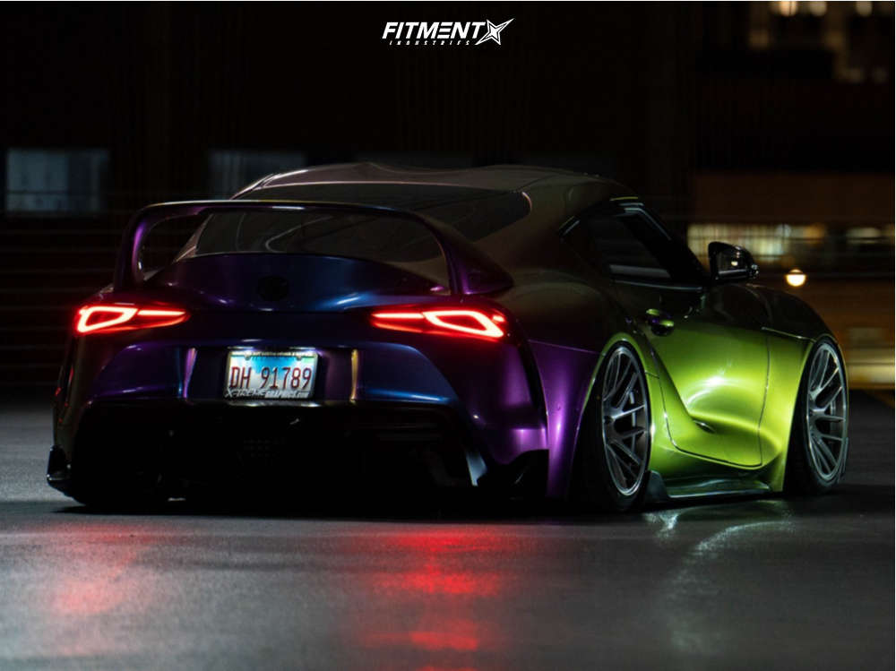 2020 Toyota GR Supra Premium with 18x10.5 Anovia Elder and Falken ...