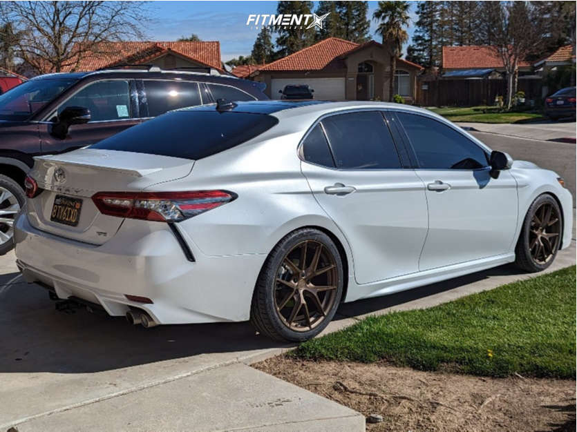 2019 Toyota Camry XSE with 19x8.5 Aodhan Aff7 and General 245x40 on ...
