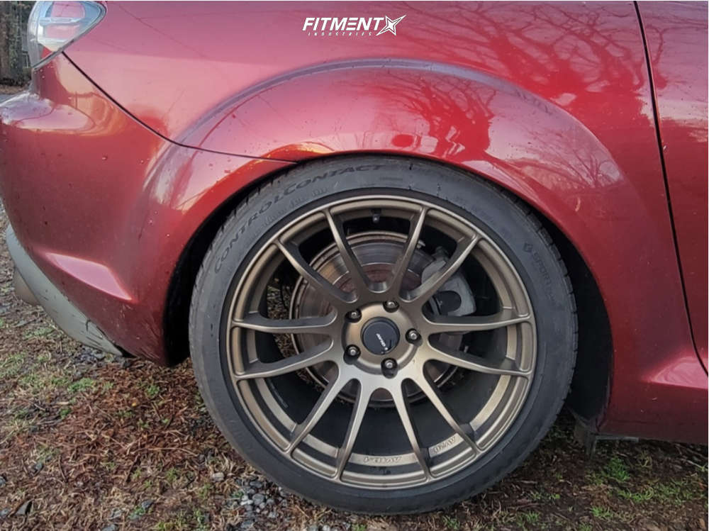 2006 Mazda RX-8 Shinka with 18x9.5 AVID1 Av20 and Continental 245x40 on ...