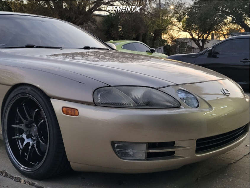 1996 Lexus SC400 Base with 18x9.5 Enkei Pf01evo and Hankook 255x35 on ...