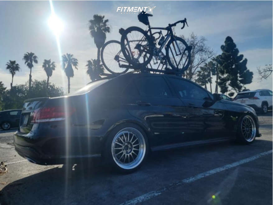 2014 Mercedes-Benz E350 Base with 19x9 SSR Professor Tf1 and ...