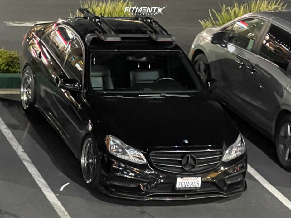 2014 Mercedes-Benz E350 Base with 19x9 SSR Professor Tf1 and ...