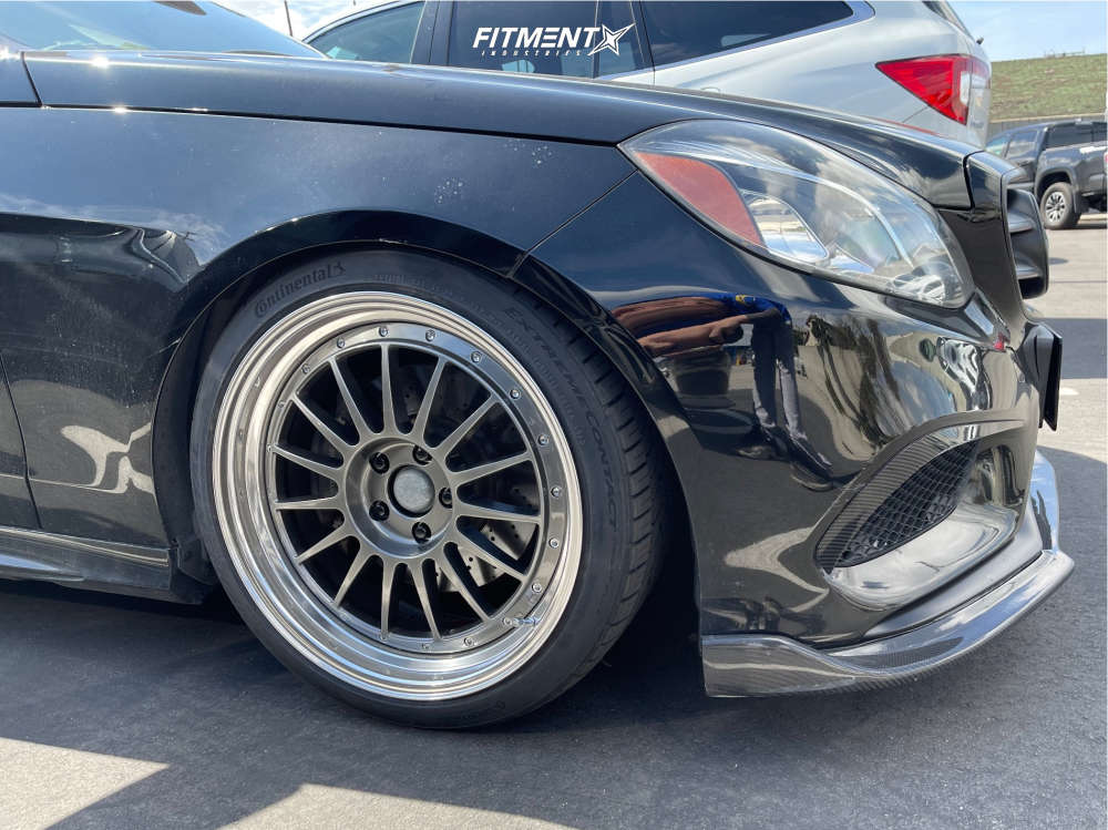 2014 Mercedes-Benz E350 Base with 19x9 SSR Professor Tf1 and ...