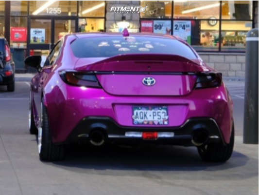 2022 Toyota GR86 Premium with 18x8.5 Work Meister S1 3p and Continental ...