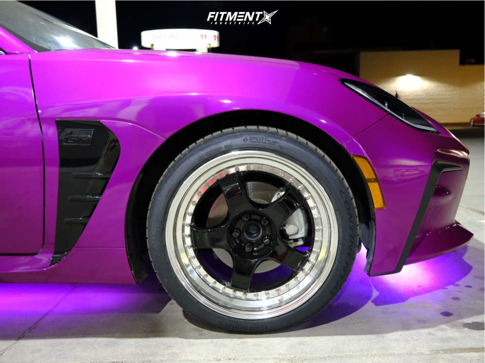 2022 Toyota GR86 Premium with 18x8.5 Work Meister S1 3p and Continental ...