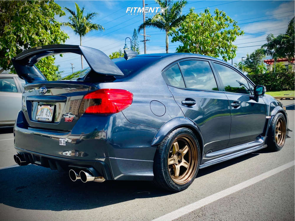 2018 Subaru WRX STI Limited with 18x10.5 Volk 21c and Nitto 285x35 on ...
