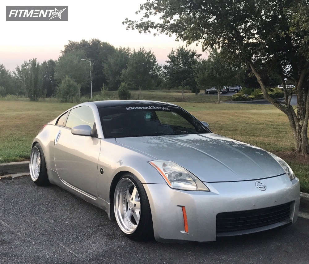 2004 Nissan 350Z Enthusiast 2dr Coupe (3.5L 6cyl 6M) with 18x10.5 ESR ...
