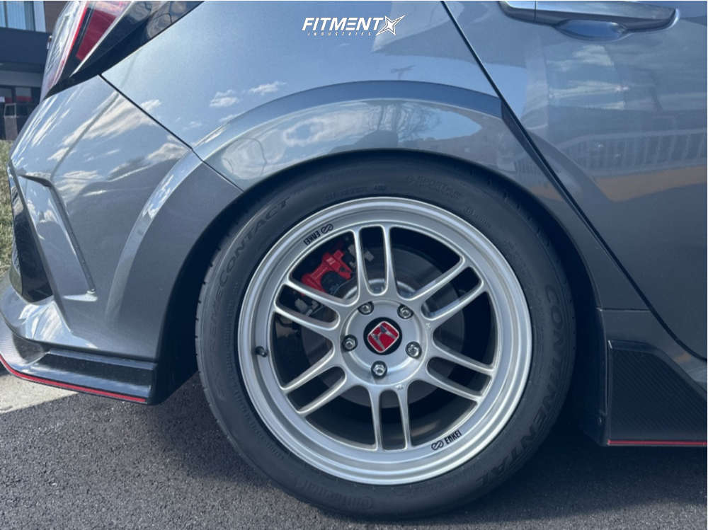 2019 Honda Civic Type R with 18x8.5 Enkei Rpf1 and Continental 255x40 ...