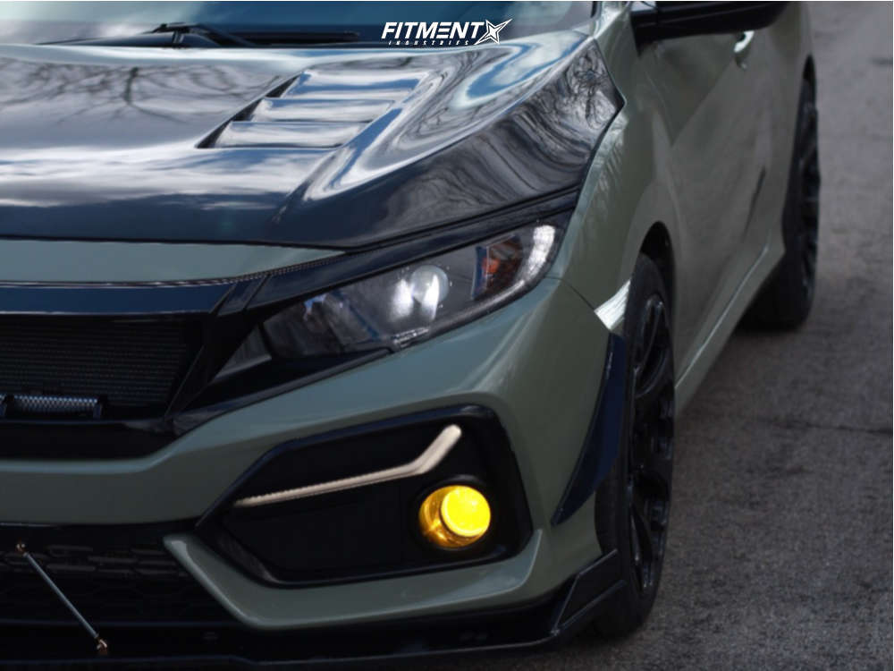 2021 Honda Civic EX with 18x8.5 Heritage Kokoro Monoc and General ...