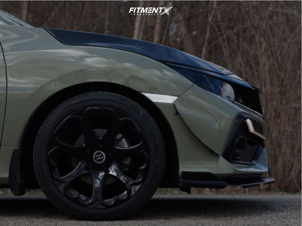 2021 Honda Civic EX with 18x8.5 Heritage Kokoro Monoc and General ...