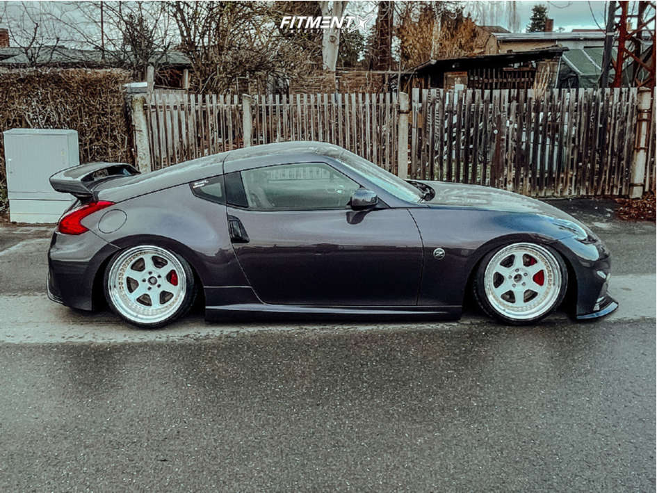 2010 Nissan 370Z Nismo with 19x10 Work Meister L1 3P and Laufenn 235x35 ...