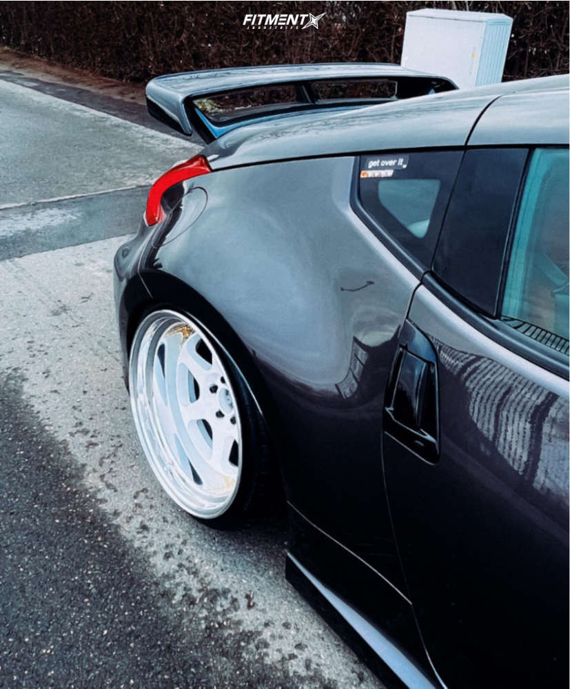 2010 Nissan 370Z Nismo with 19x10 Work Meister L1 3P and Laufenn 235x35 ...
