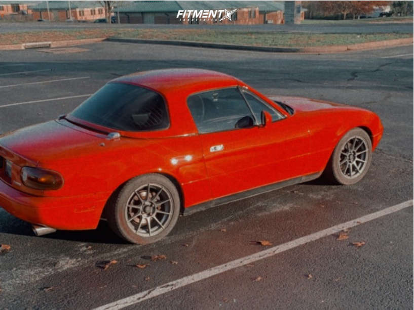 1997 Mazda Miata Base with 15x7 Advanti Racing Storm S1 and Venezia ...