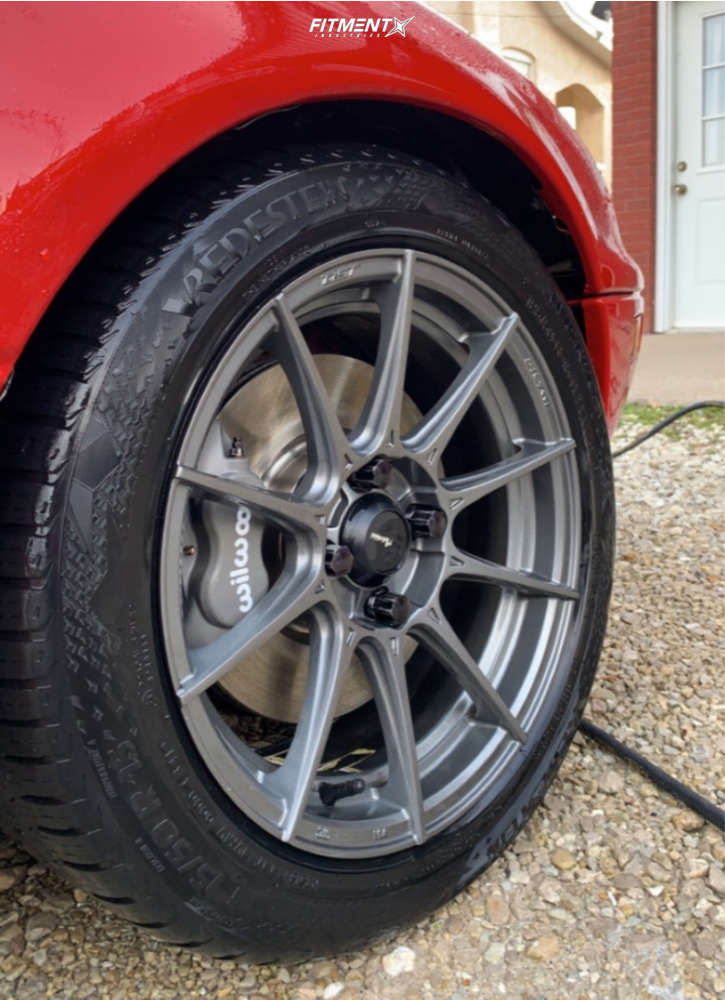 1997 Mazda Miata Base with 15x7 Advanti Racing Storm S1 and Venezia ...