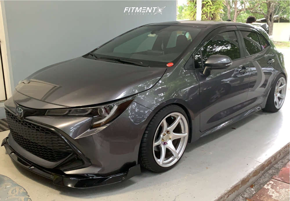 2021 Toyota Corolla SE with 18x9.5 Kansei Tandem and Achilles 225x40 on ...