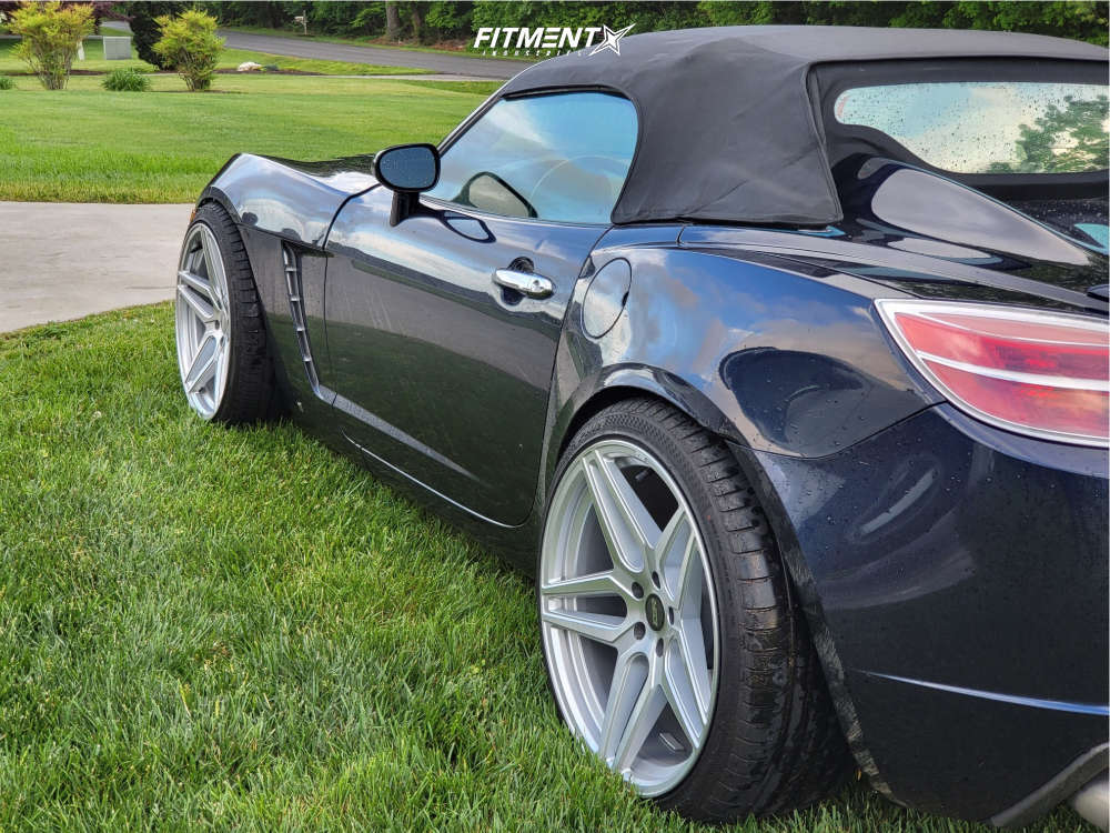 2008 Saturn Sky Red Line with 20x10.5 ESR Rf15 and Accelera 285x30 on ...