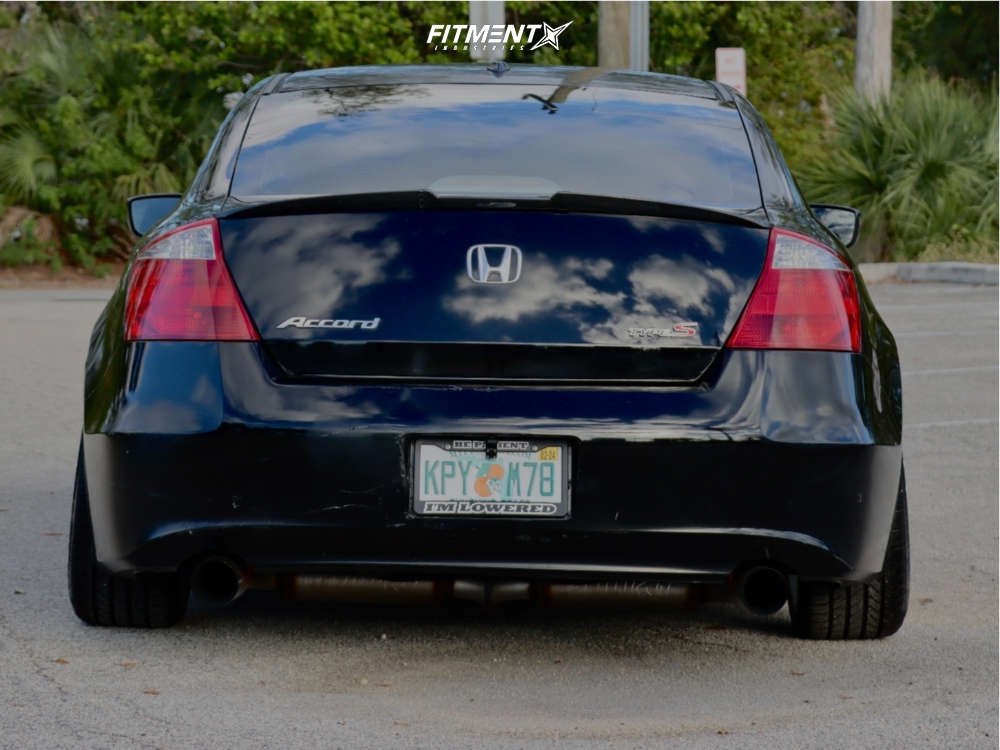 2009 Honda Accord EX-L with 20x10.5 Spec-1 Spl-001 and Lexani 235x35 on ...