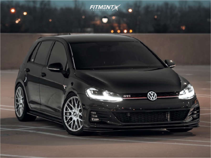 2019 Volkswagen GTI S with 18x8.5 Rotiform Rse and Michelin 245x40 on ...