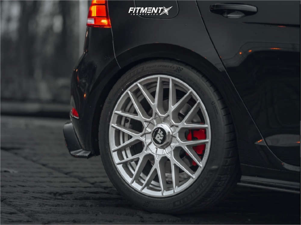 2019 Volkswagen GTI S with 18x8.5 Rotiform Rse and Michelin 245x40 on ...