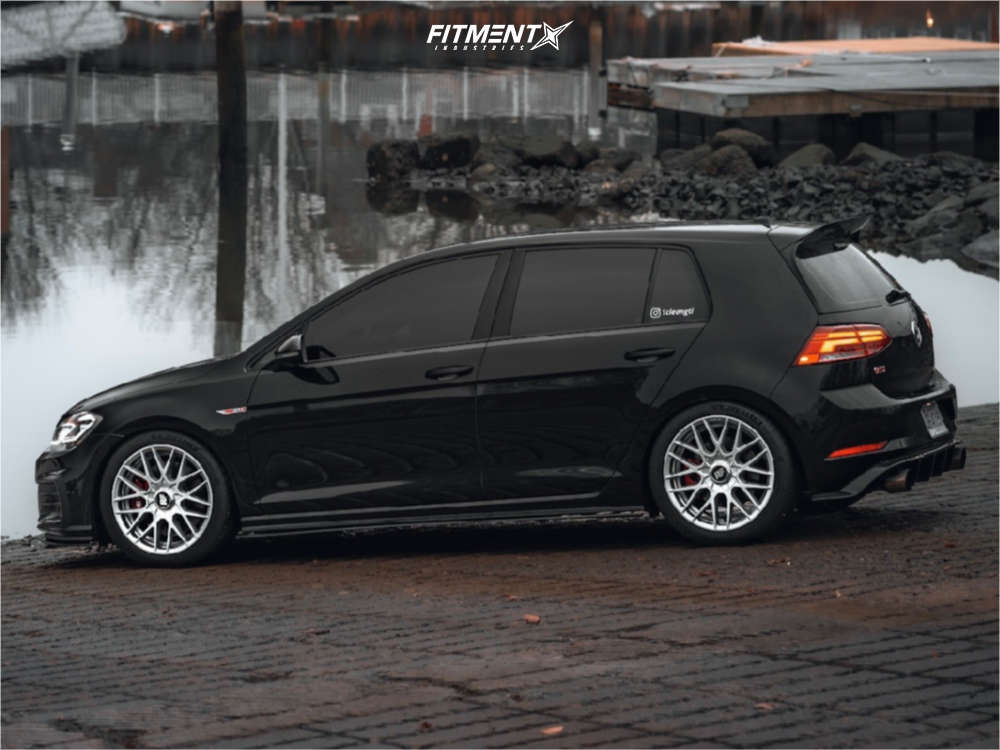 2019 Volkswagen GTI S with 18x8.5 Rotiform Rse and Michelin 245x40 on ...
