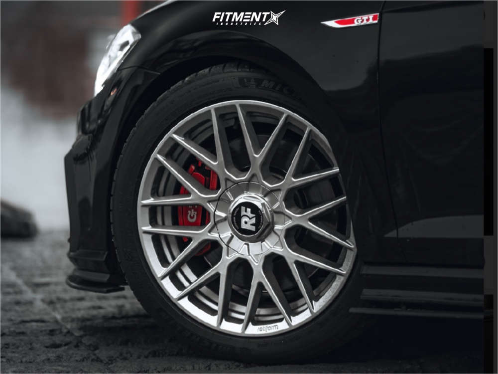 2019 Volkswagen GTI S with 18x8.5 Rotiform Rse and Michelin 245x40 on ...
