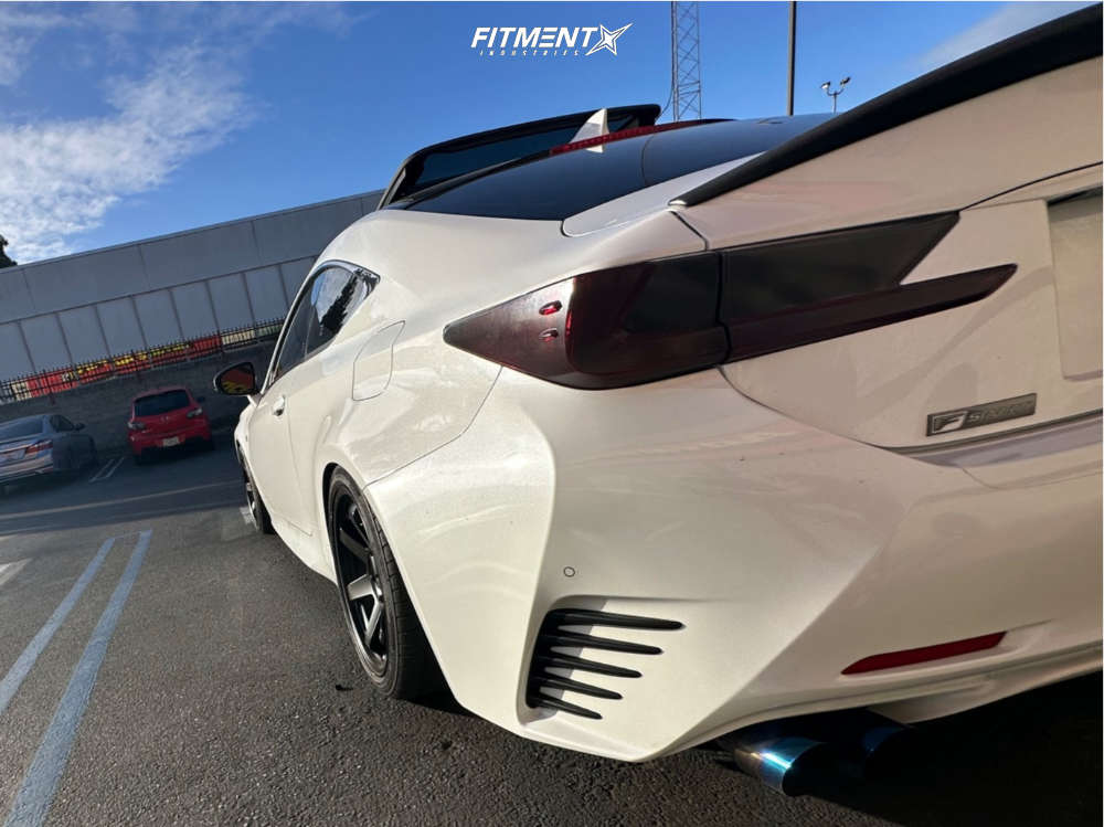 2016 Lexus RC200t F Sport with 18x9.5 AVID1 Av6 and Vercelli 235x40 on ...