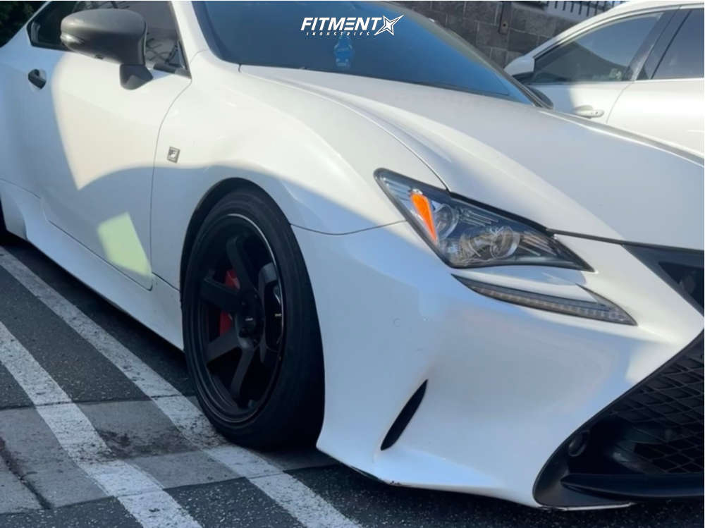 2016 Lexus RC200t F Sport with 18x9.5 AVID1 Av6 and Vercelli 235x40 on ...