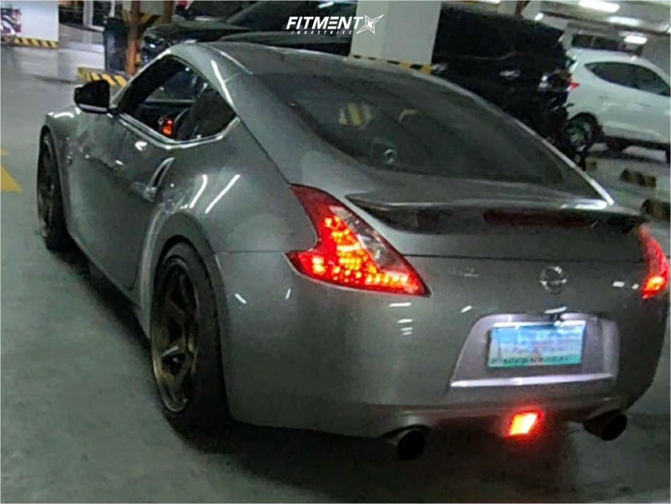 2011 Nissan 370Z Base with 20x10 Volk TE37 Ultra and Nankang 255x35 on ...