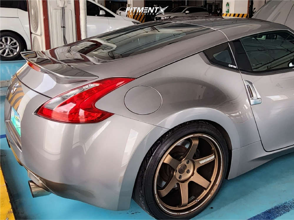 2011 Nissan 370Z Base with 20x10 Volk TE37 Ultra and Nankang 255x35 on ...
