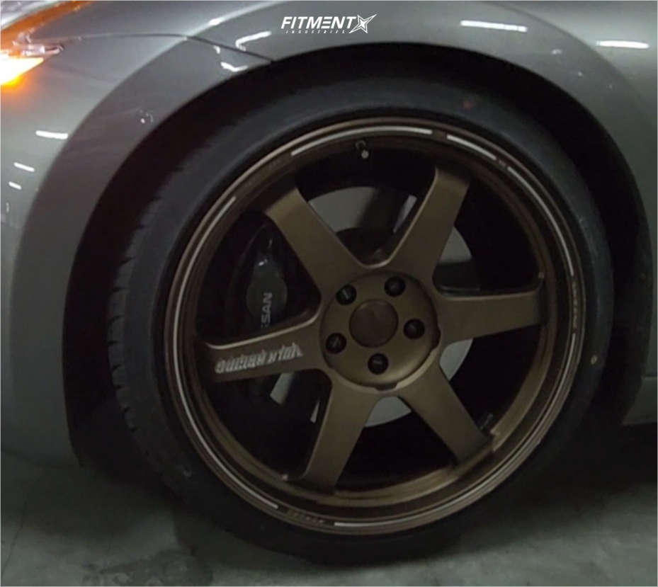 2011 Nissan 370Z Base with 20x10 Volk TE37 Ultra and Nankang 255x35 on ...