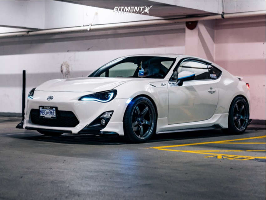 2016 Scion FR-S Base with 18x9.5 Gram Lights 57cr and Firestone 255x35 ...
