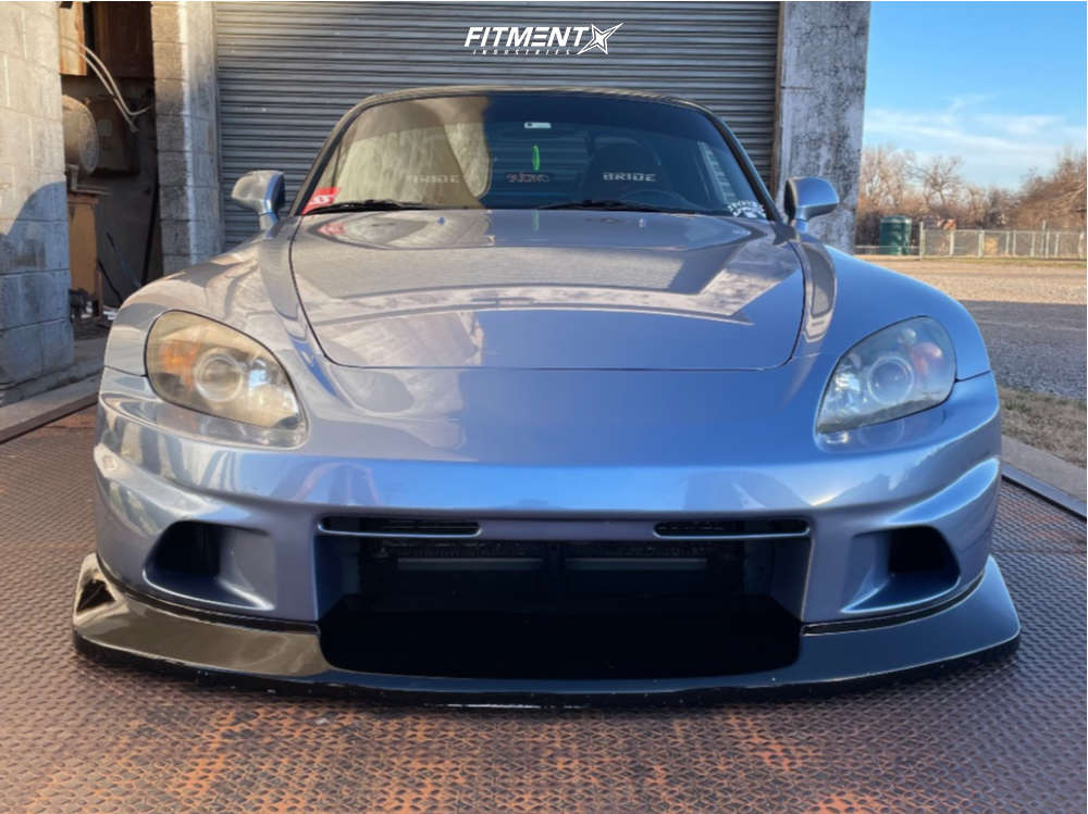 2004 Honda S2000 Base with 17x9 Work Meister S1 2p and Fullway 215x40 ...