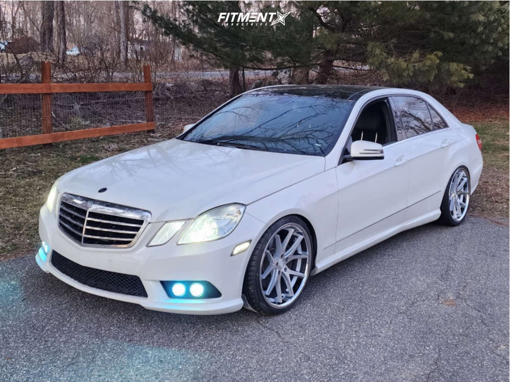 2010 Mercedes-Benz E350 4Matic with 20x9 Ferrada Fr2 and Ohtsu 235x35 on Coilovers | 2594262 ...