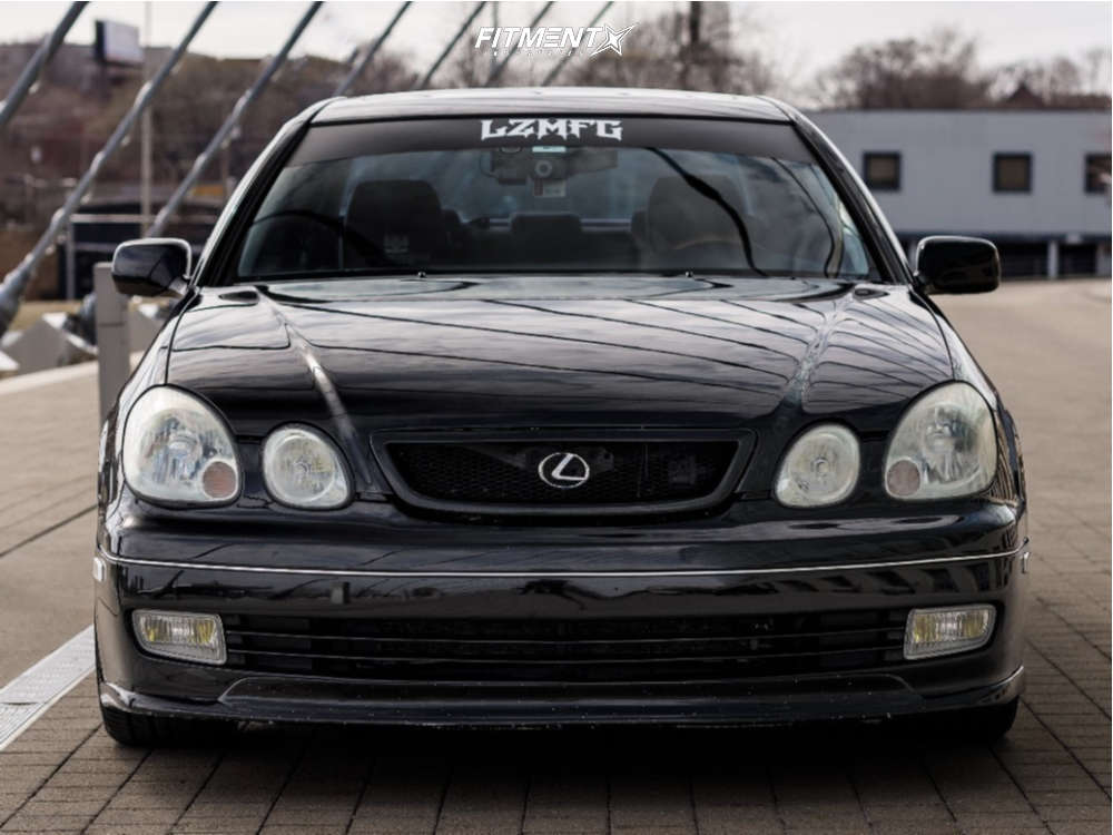 2003 Lexus GS430 Base with 19x8.5 Work Emotion D9r and Yokohama 245x35 ...