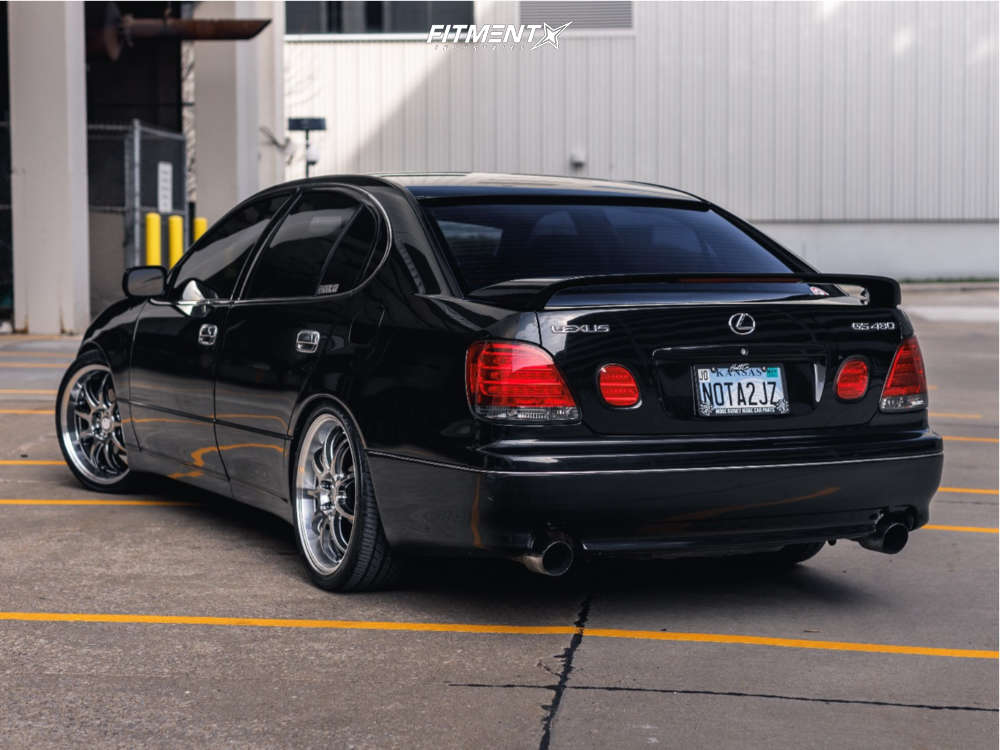 2003 Lexus GS430 Base with 19x8.5 Work Emotion D9r and Yokohama 245x35 ...