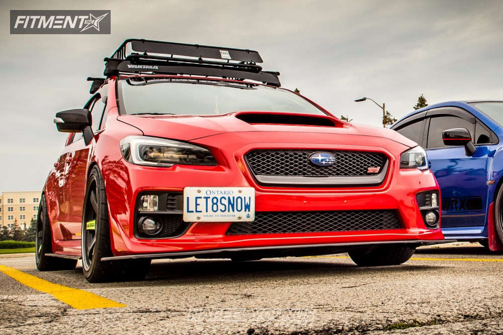 2015 Subaru WRX STI Limited with 18x10 Volk Te37sl and Yokohama 265x35 on Coilovers | 259571 ...