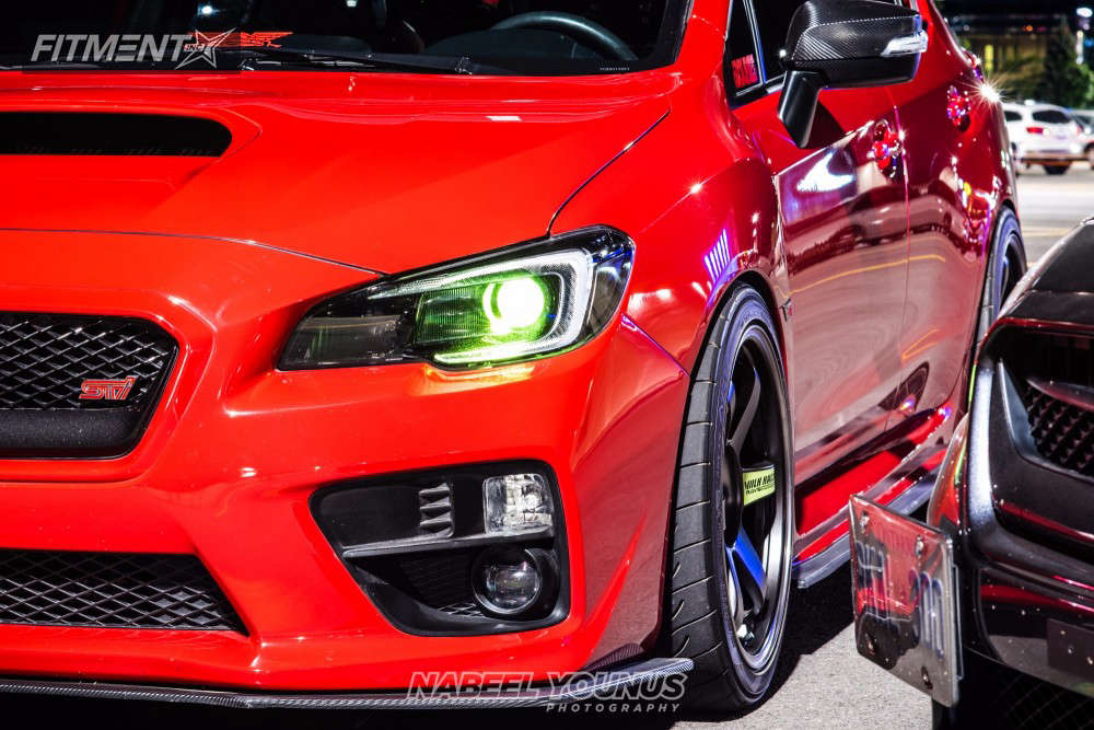 2015 Subaru WRX STI Limited with 18x10 Volk Te37sl and Yokohama 265x35 on Coilovers | 259571 ...