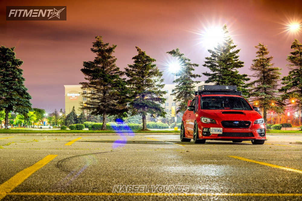 2015 Subaru WRX STI Limited with 18x10 Volk Te37sl and Yokohama 265x35 on Coilovers | 259571 ...